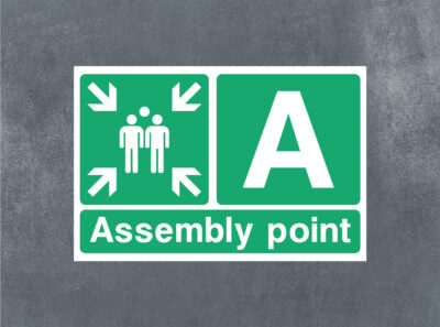 Assembly Point A Sign – The Safety Sign Company