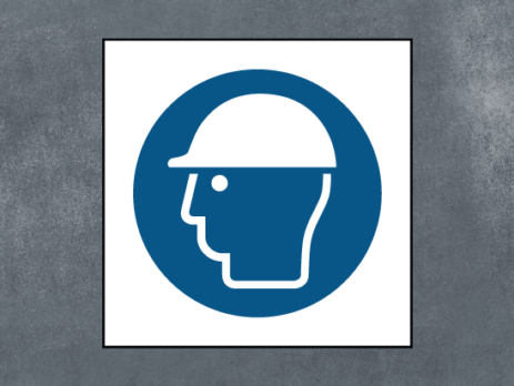 Wear Head Protection – The Safety Sign Company