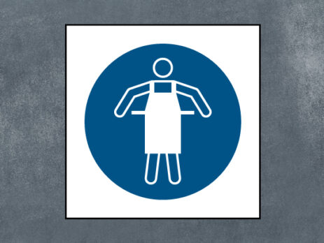 Wear protective apron sign – The Safety Sign Company